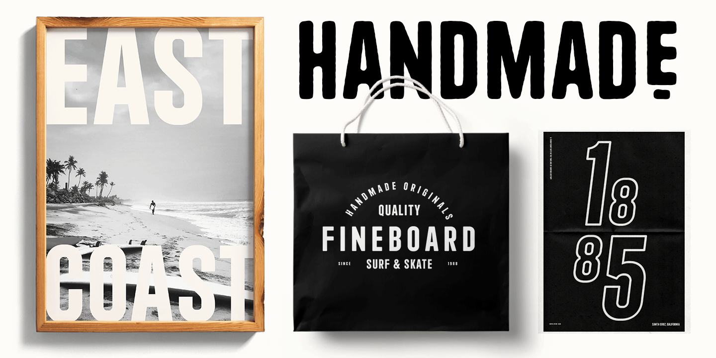 Coastal Hand Font XFonts pro